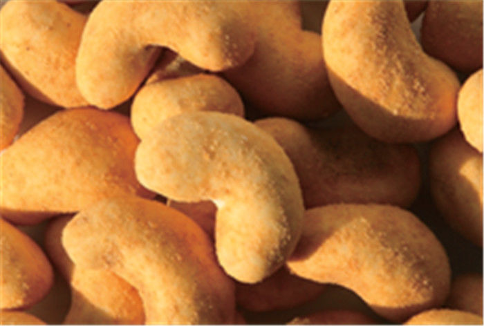 Shrimp Coated Cashew Nut Snacks , Low Calorie Barbecue Cashew Nuts No ...