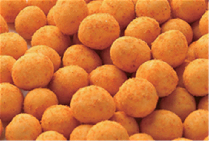 Yellow Color Coated Spicy Coated Peanuts Crackers Healthy Safe Raw ...