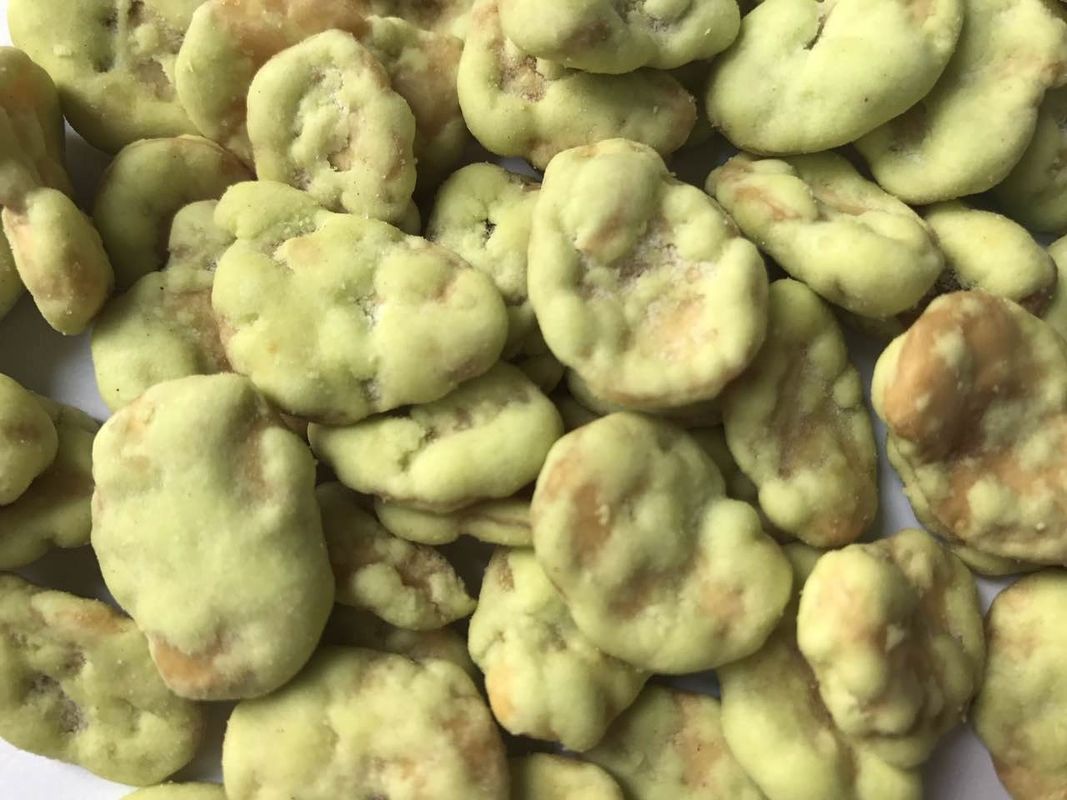 No Pigment Fava Bean Snack Foods , Size Sieved Crunchy Fava Beans OEM ...