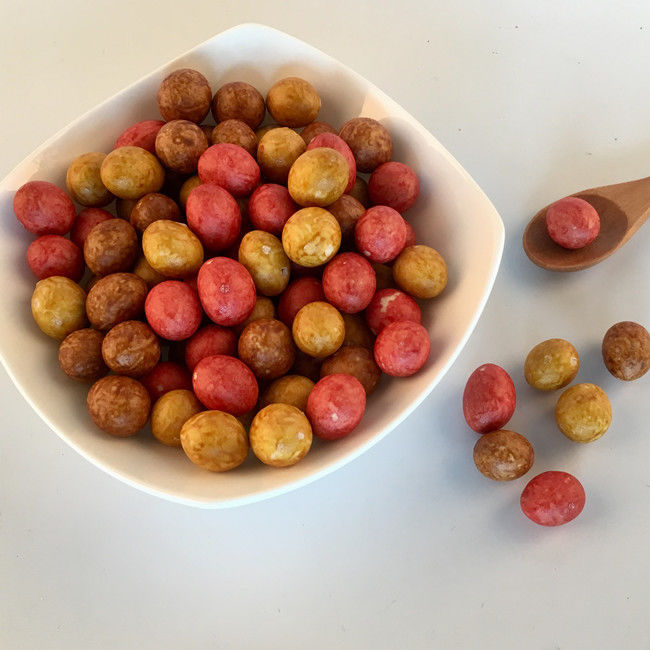 Non - GMO Peanuts Colorful Coated Peanut Snack With Cajun Flavor ...