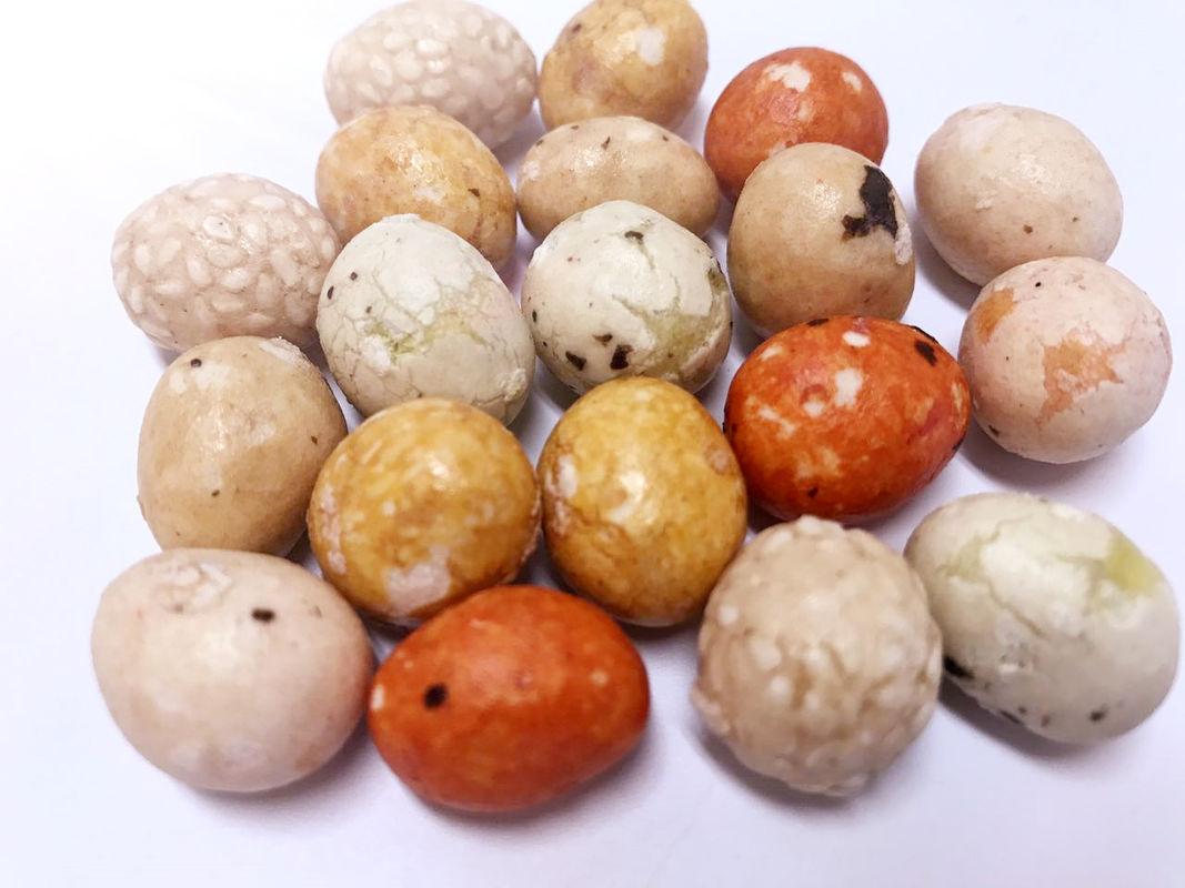 OEM Sweet Corn Wasabi Crispy Coated Peanut Snack Good For Spleen / Stomach