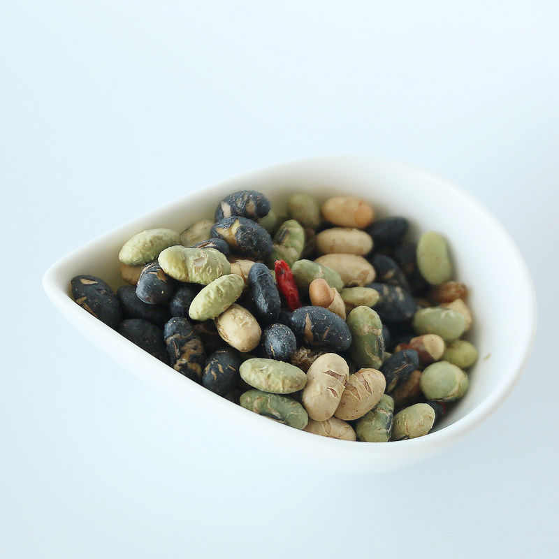 Roasted Beans Mix Dried Fruit Snacks Edamame Black Beans Mix Zero Trans ...