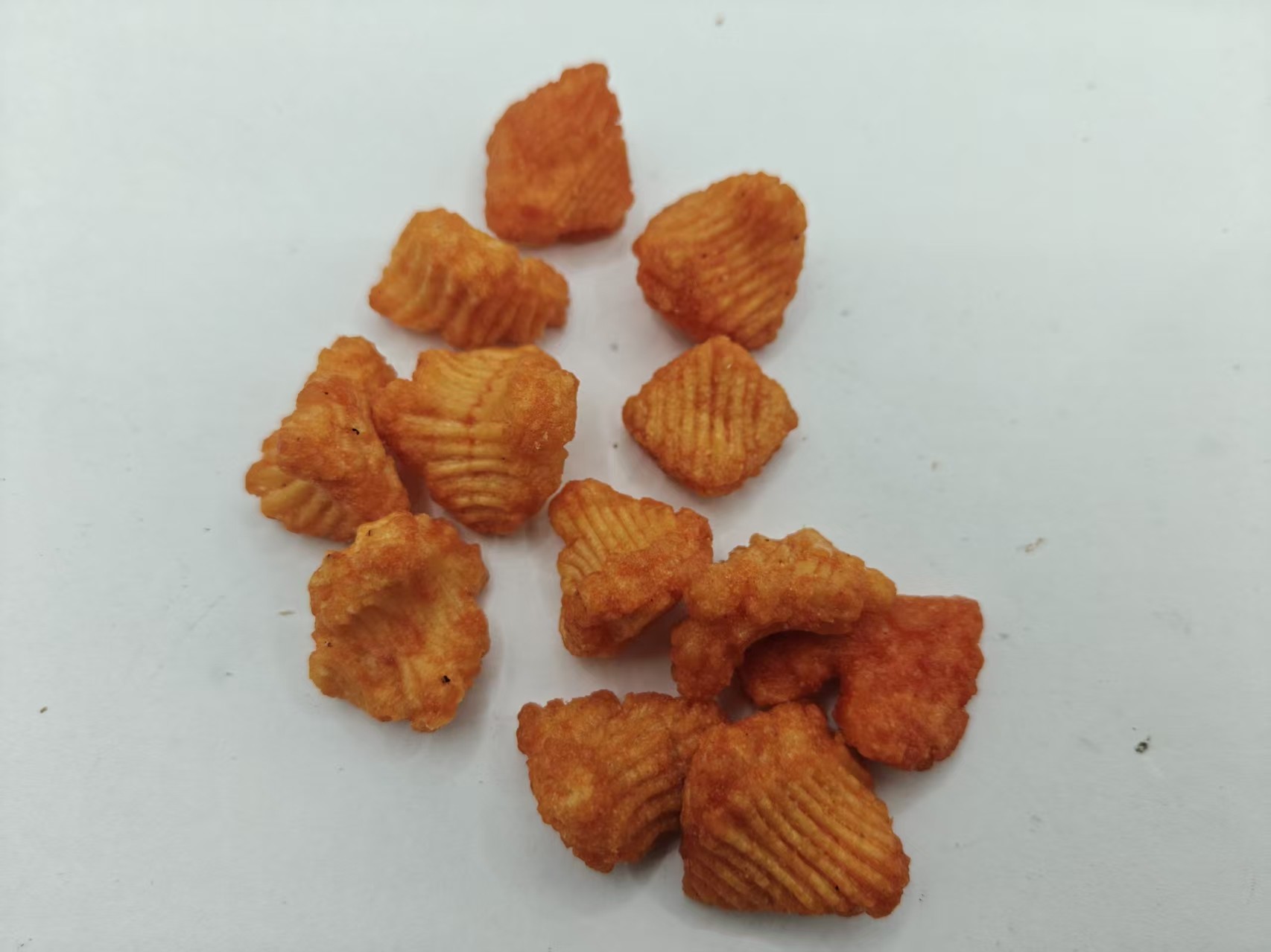 Snail - shaped Puffed Snacks