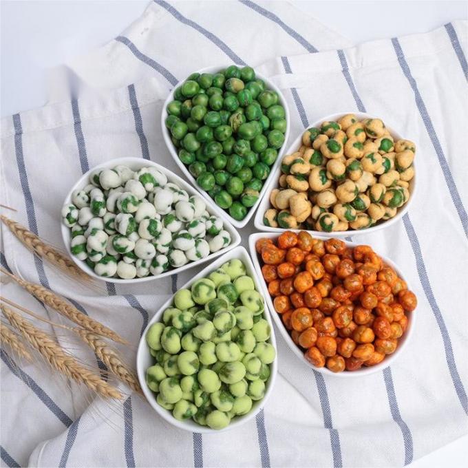 Natural Delicious Shrimp Flavor Fried Green Peas Snack OEM